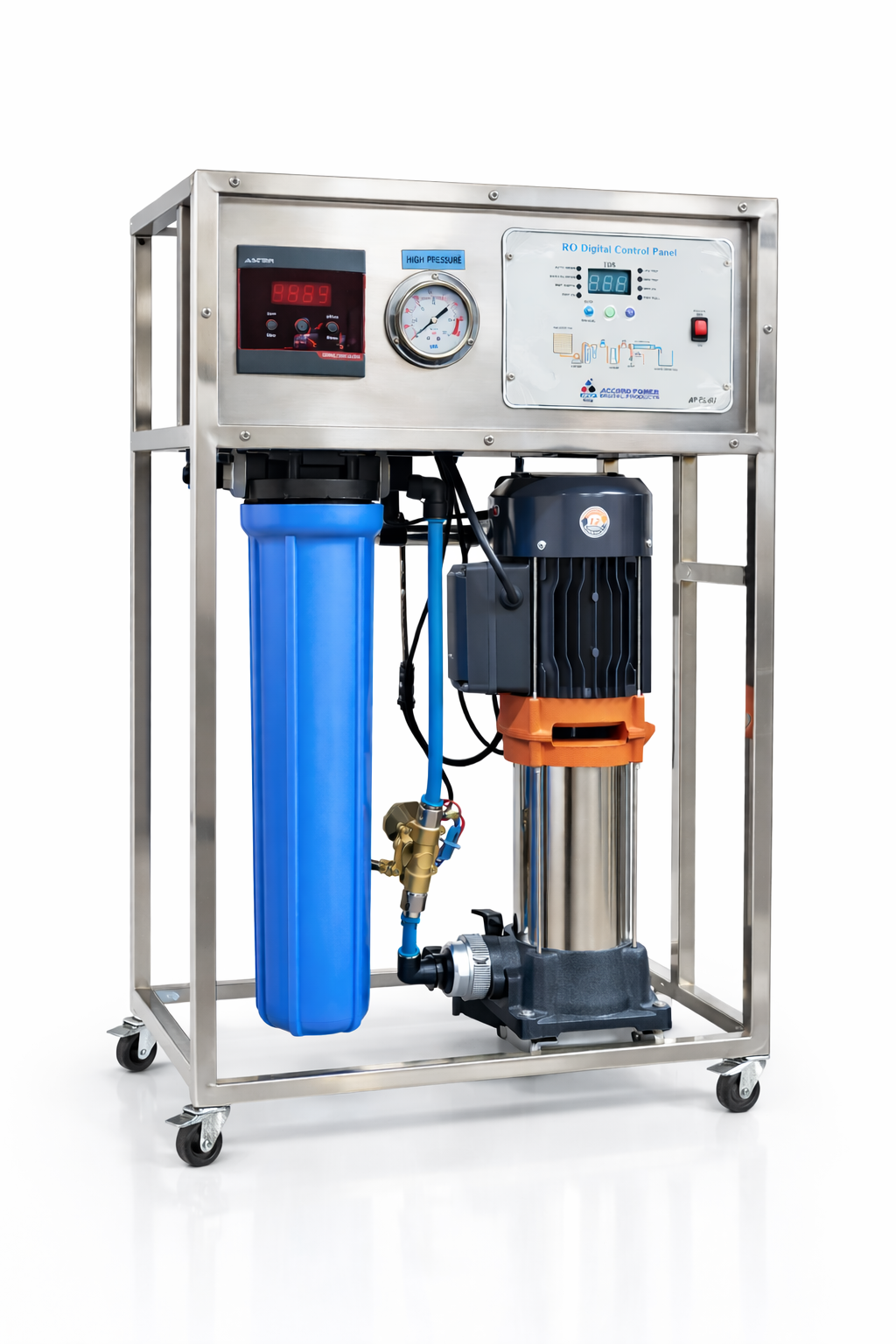 80 LPH Hemodialysis RO Plant – Medical Grade System - Elixa India